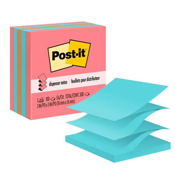 Accordion Sticky Notes