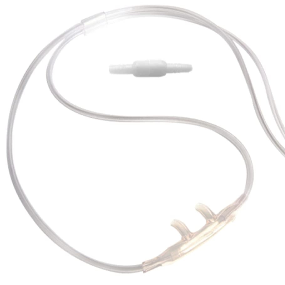 5pk 7Ft Comfort-Soft-Plus Adult Oxygen Cannula with Swivel Connectors ...