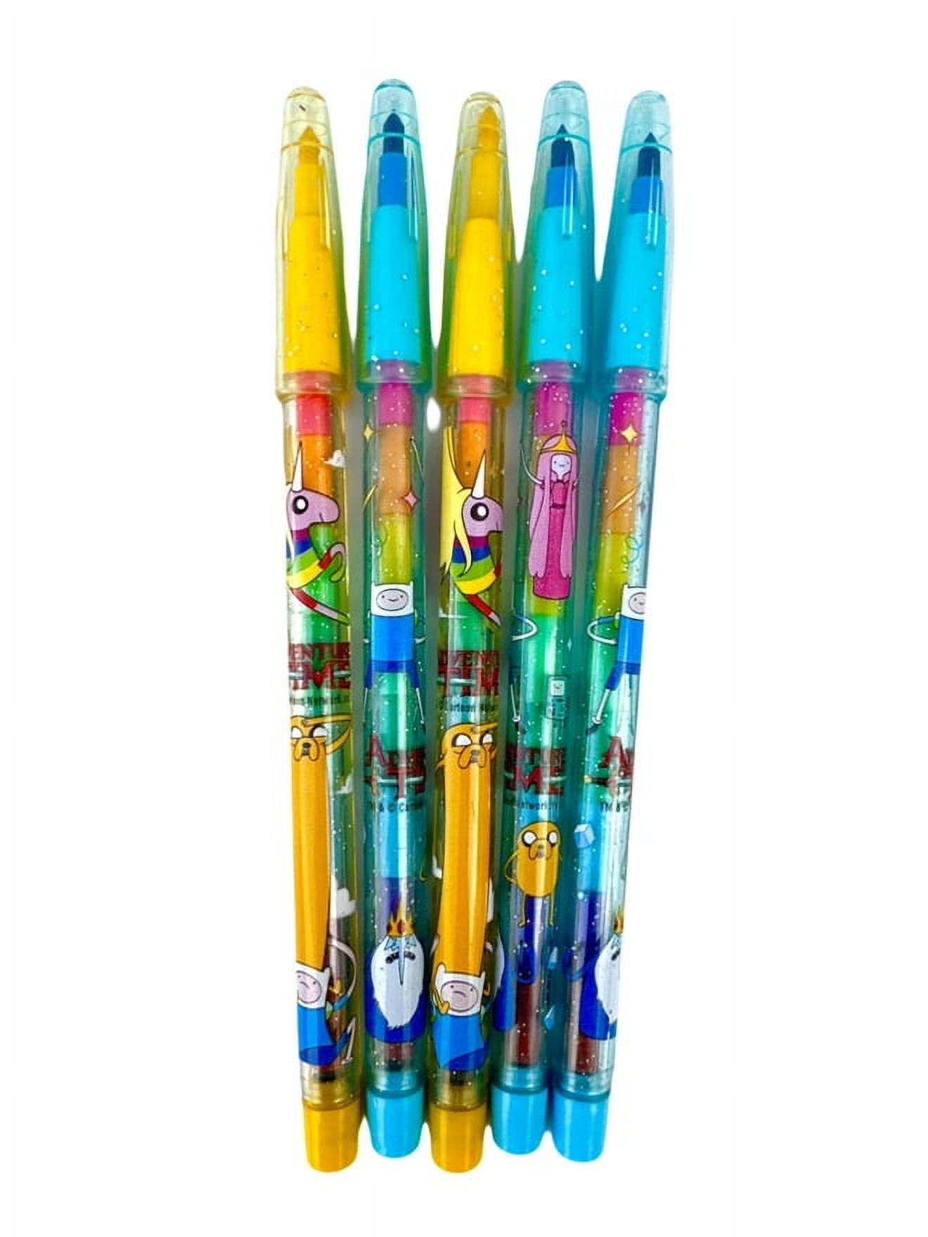 5pk Adventure Time Pop a point crayons - Walmart.com