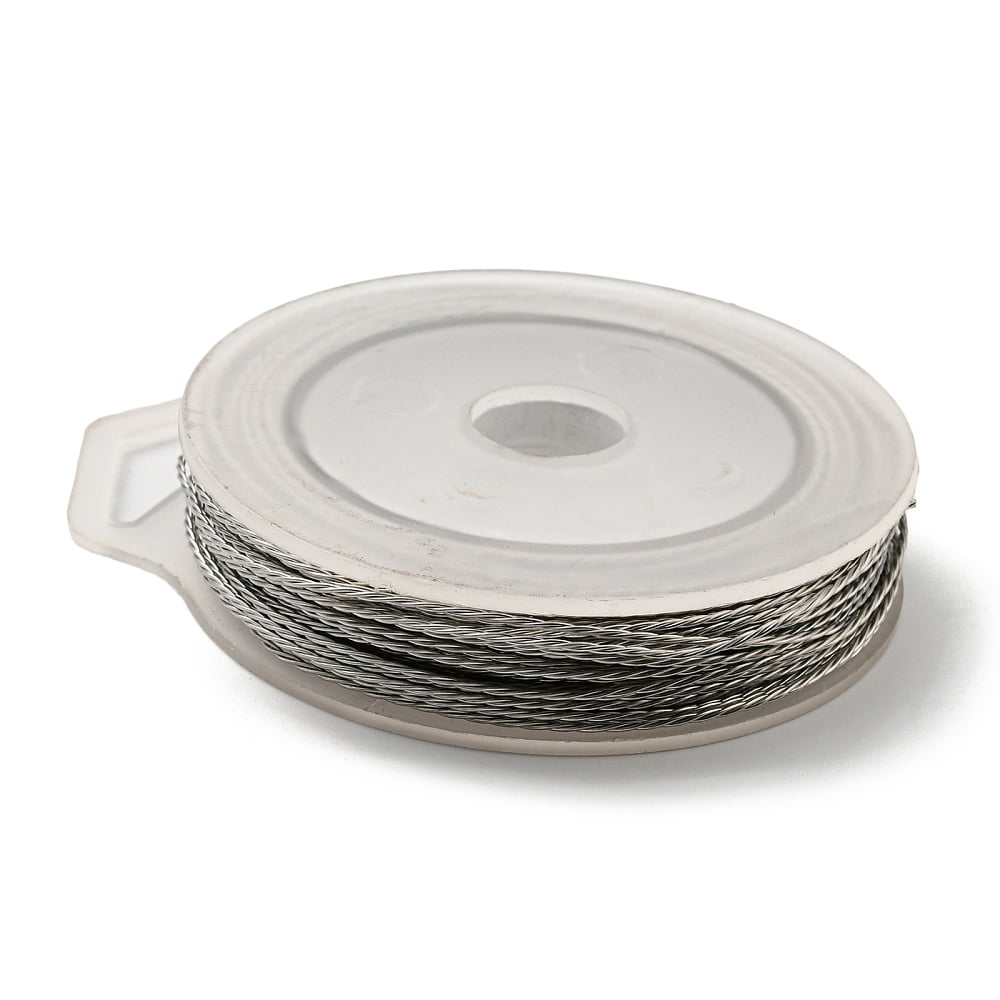 5rolls Non-Tarnish Tiger Tail Wire 3 Strand 304 Stainless Steel Wire ...