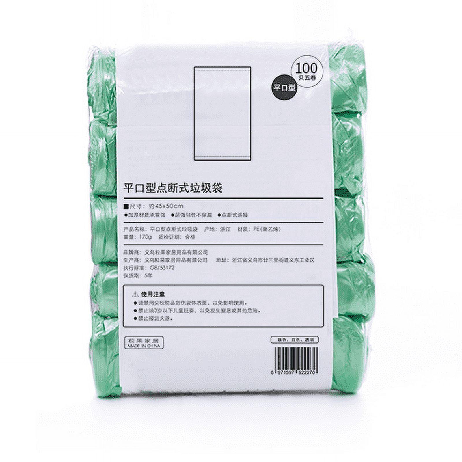 5rolls/pack Multiple Colors Portable Plain Garbage Trash Bag Garbage ...