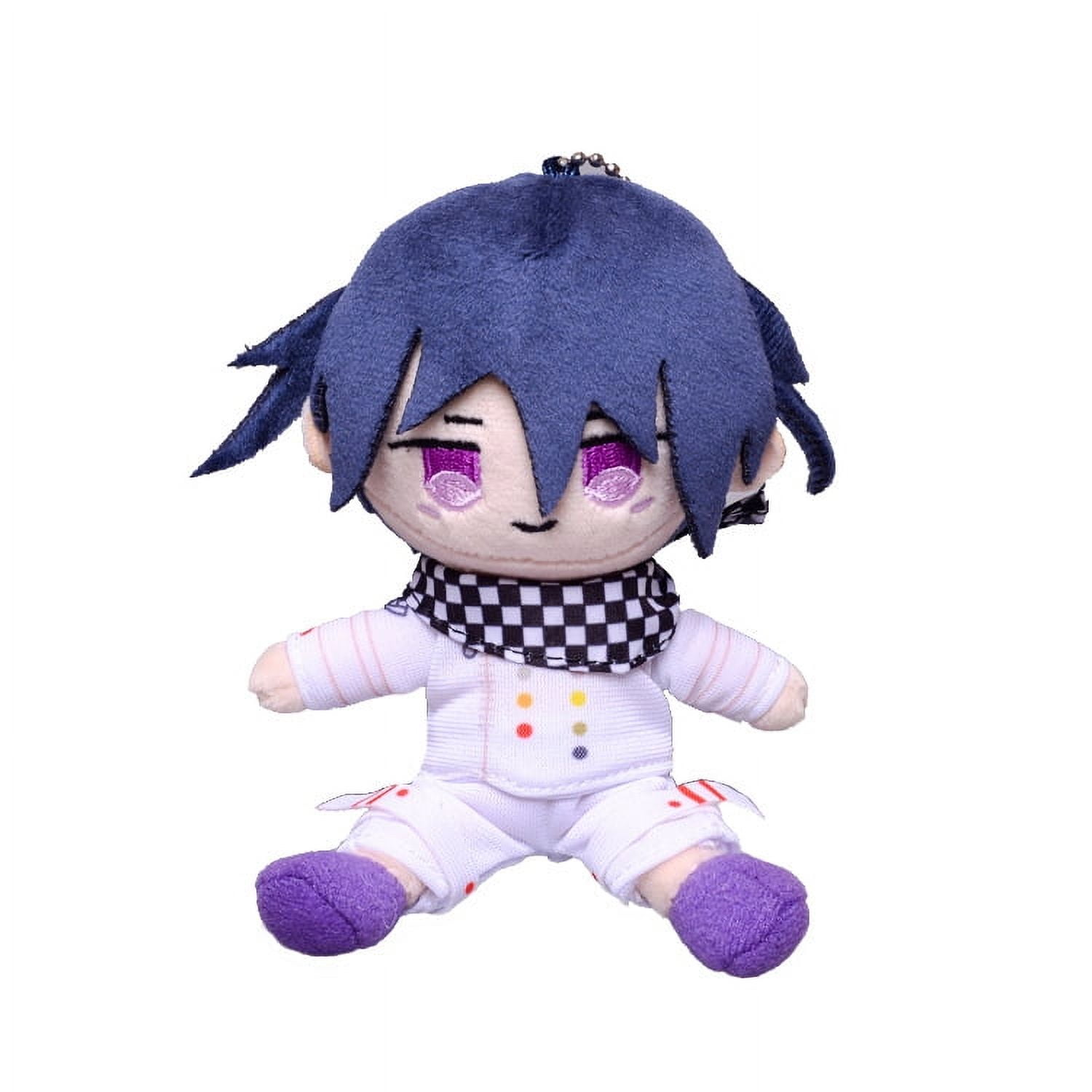 5styles 1pc 15cm New Danganronpa V3 Plush Toys Kokichi Oma Kaito Momota Harukawa Maki Keychain ...
