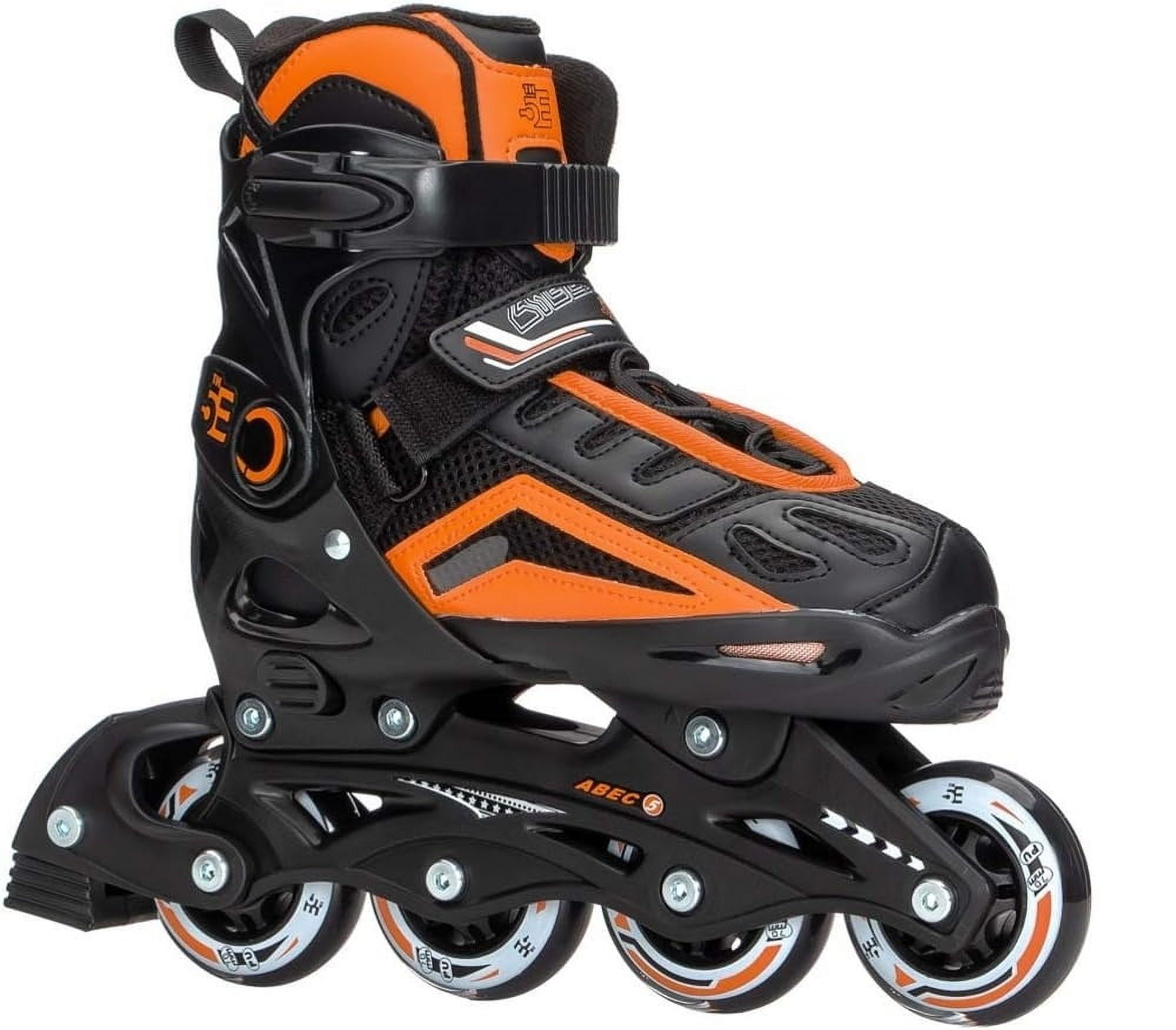 5th Element B2-100 Adjustable Kids Recreational Inline Skates - Orange ...