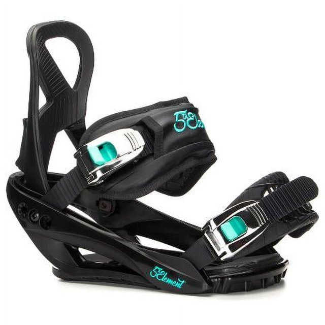 5th Element Layla Snowboard Bindings (Black, Small) - Walmart.com