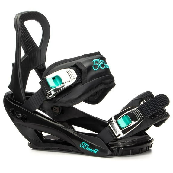 5th Element Layla Snowboard Bindings (Black, Small) - Walmart.com