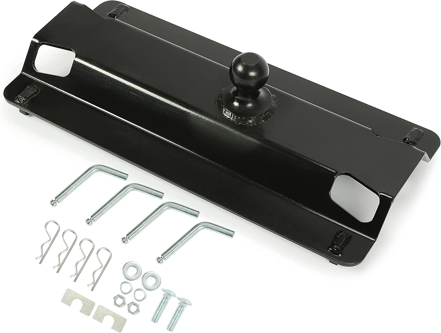 5th Fifth Wheel to Gooseneck Hitch Ball Adapter Plate for Pickup Truck ...