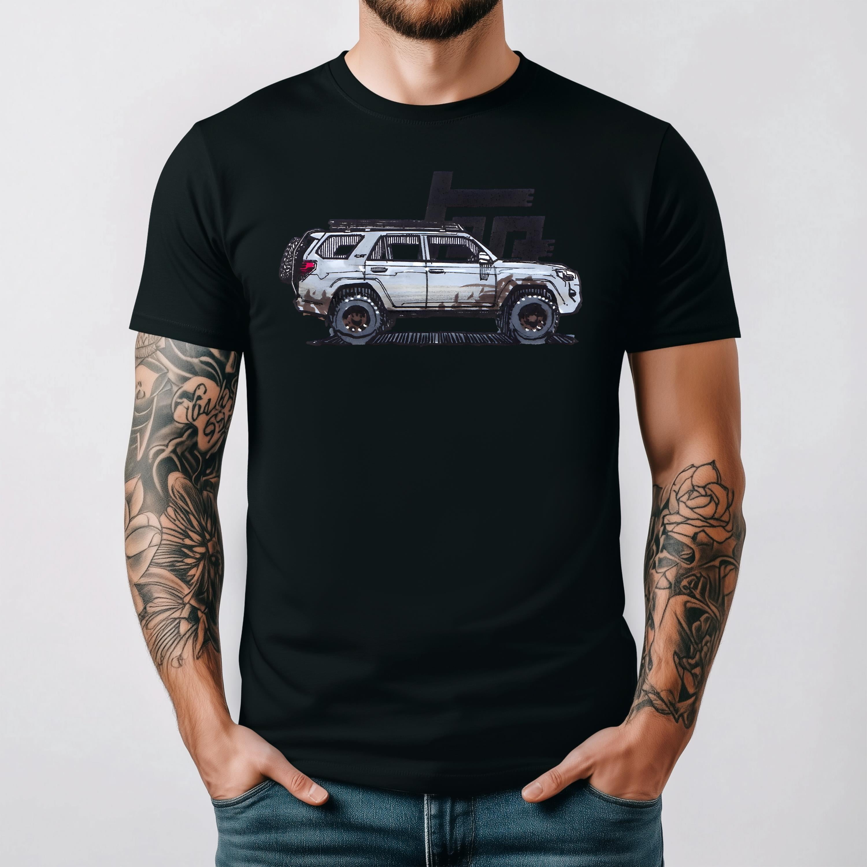 5th Gen 4Runner TRD Ghost Off Road Vehicle Graphic Fan Gift Graphic Tee ...