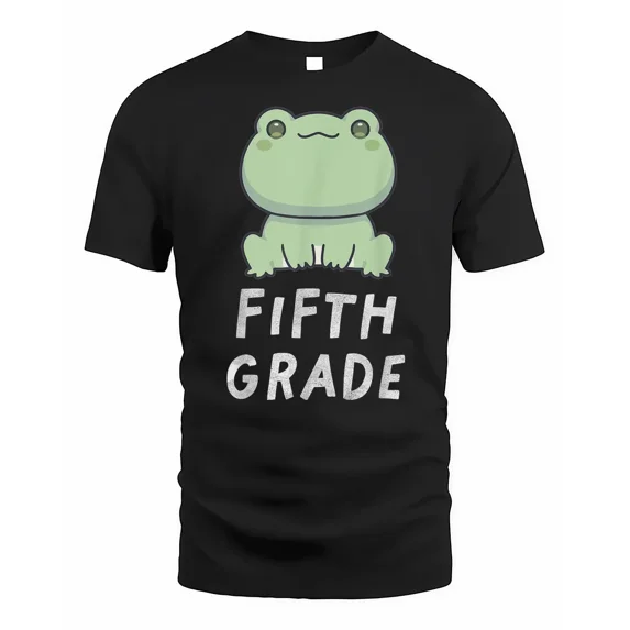 5th Grade Frog Back To School Student Teacher Shirt - Walmart.com