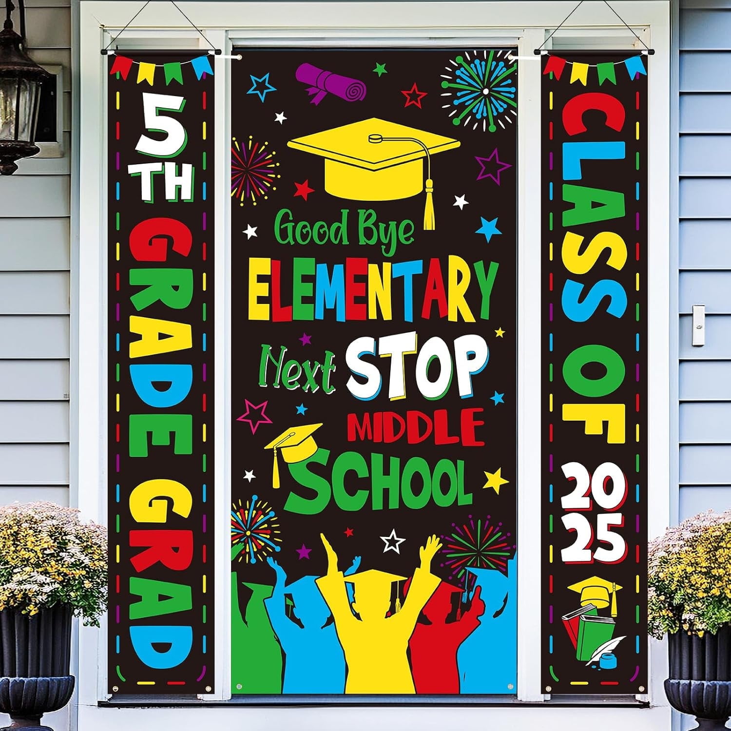 5th Grade Graduation Decorations Class of 2025 Next Stop Middle School ...