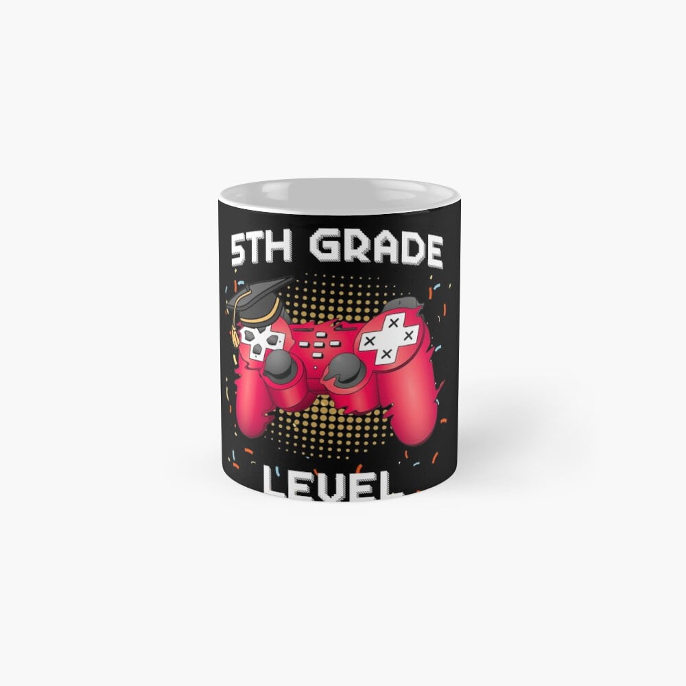 5th Grade Level Complete Gamer Class Of 2021 Graduation Classic Mug ...