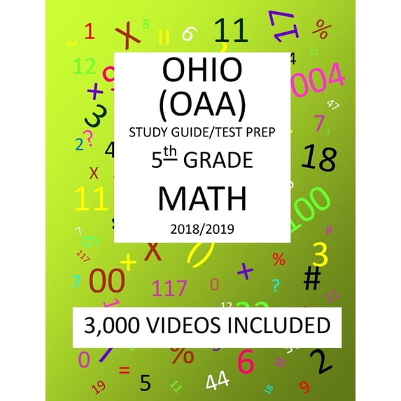 5th Grade Ohio Oaa, 2019 Math, Test Prep : 5th Grade Ohio Achievement ...
