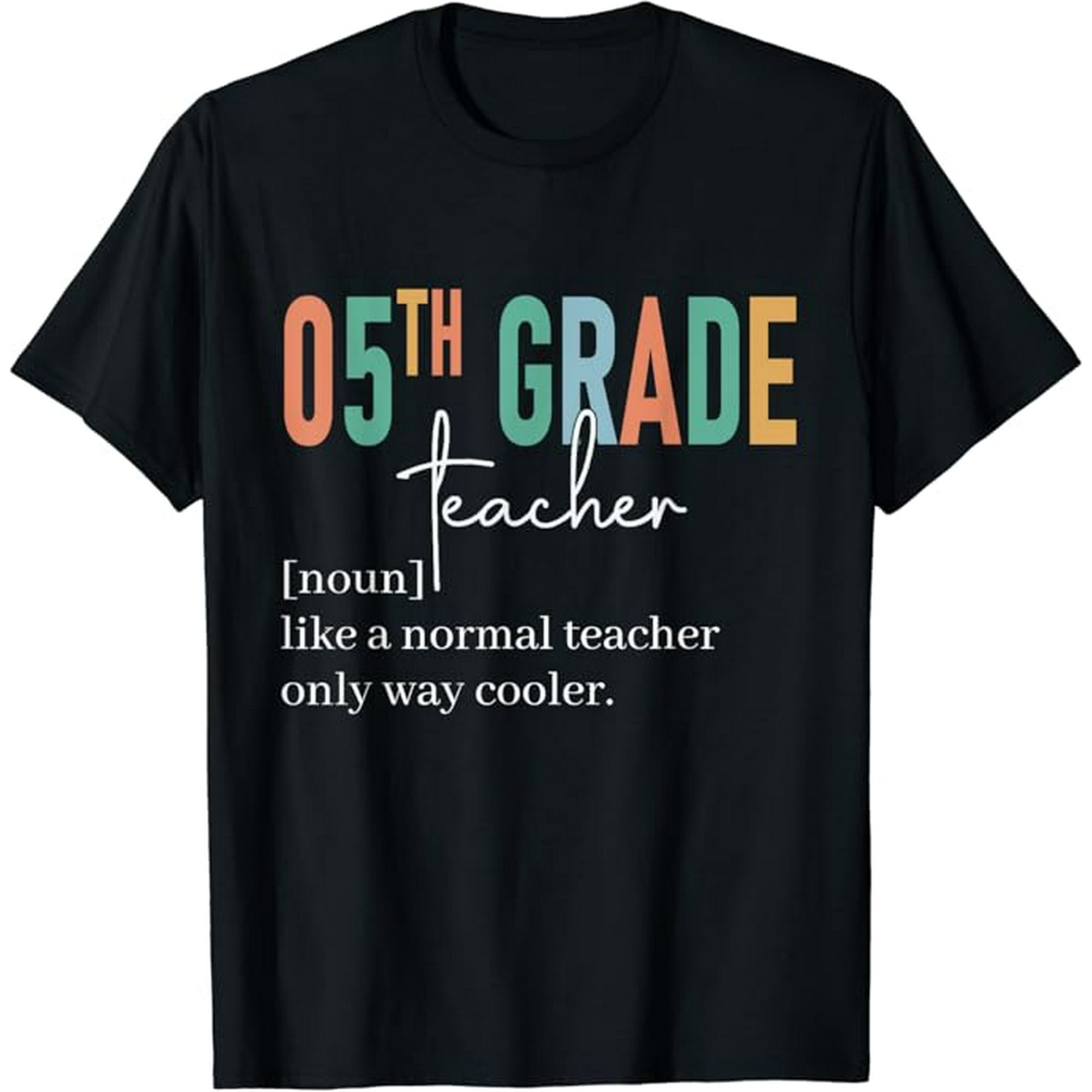 5th Grade Teacher Definition Funny Back To School Teachers T-Shirt ...