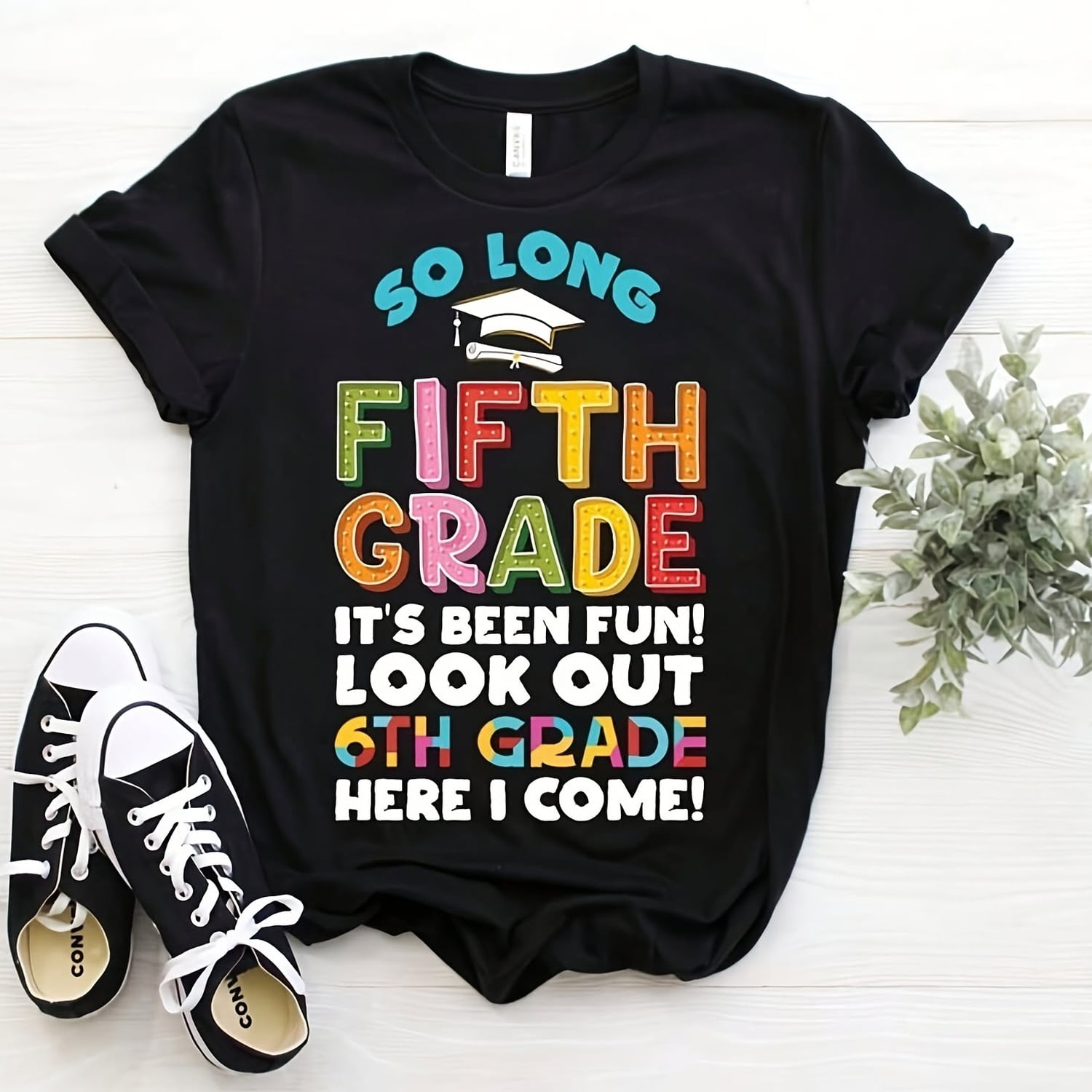 5th Graduation Grade Cl School Graduate Gif T-S1Hirt, F Fifth Graduated ...