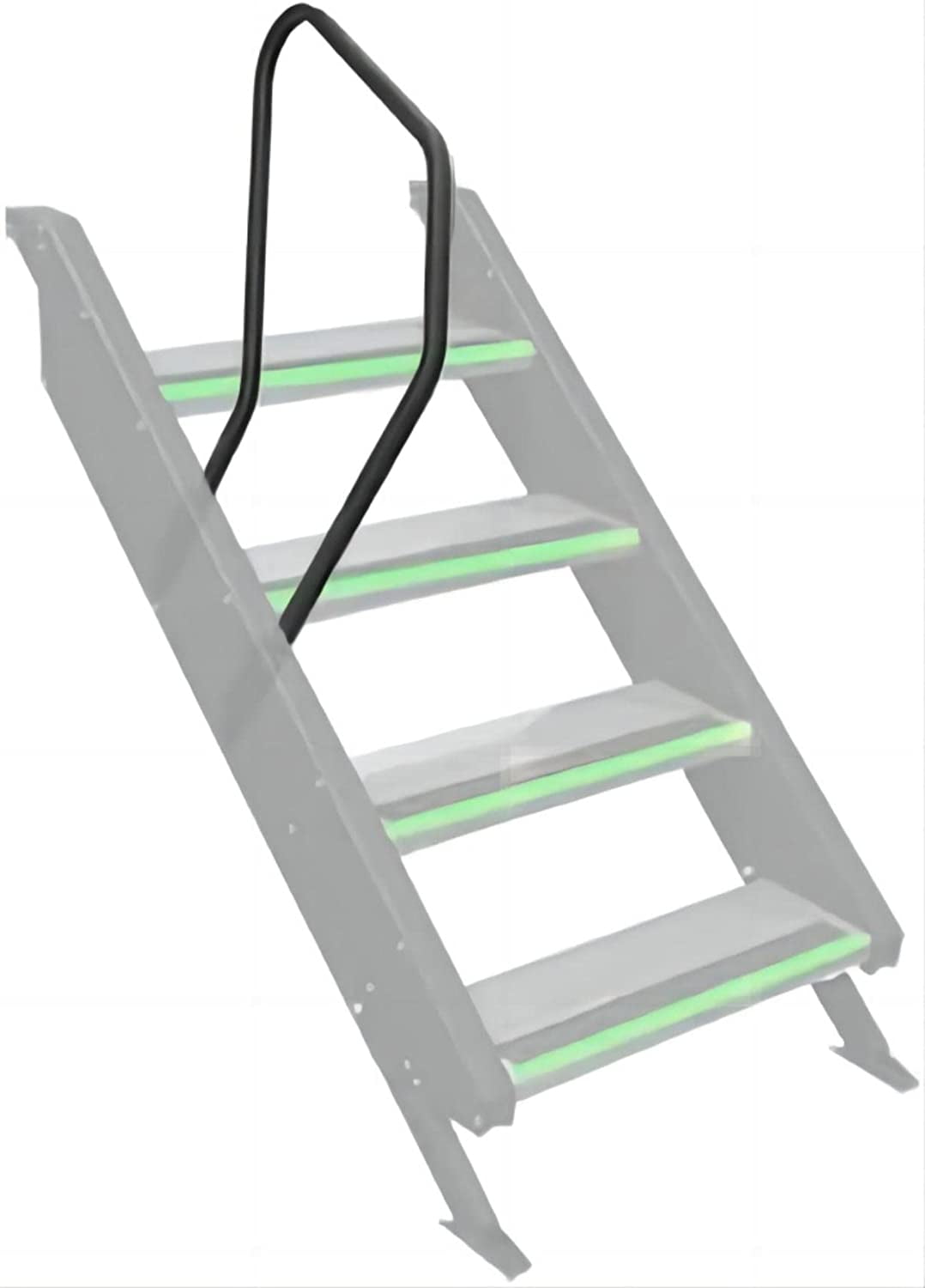 5th Wheel RV Step Handrail, Travel Trailers and Motorhome Adjustable RV ...