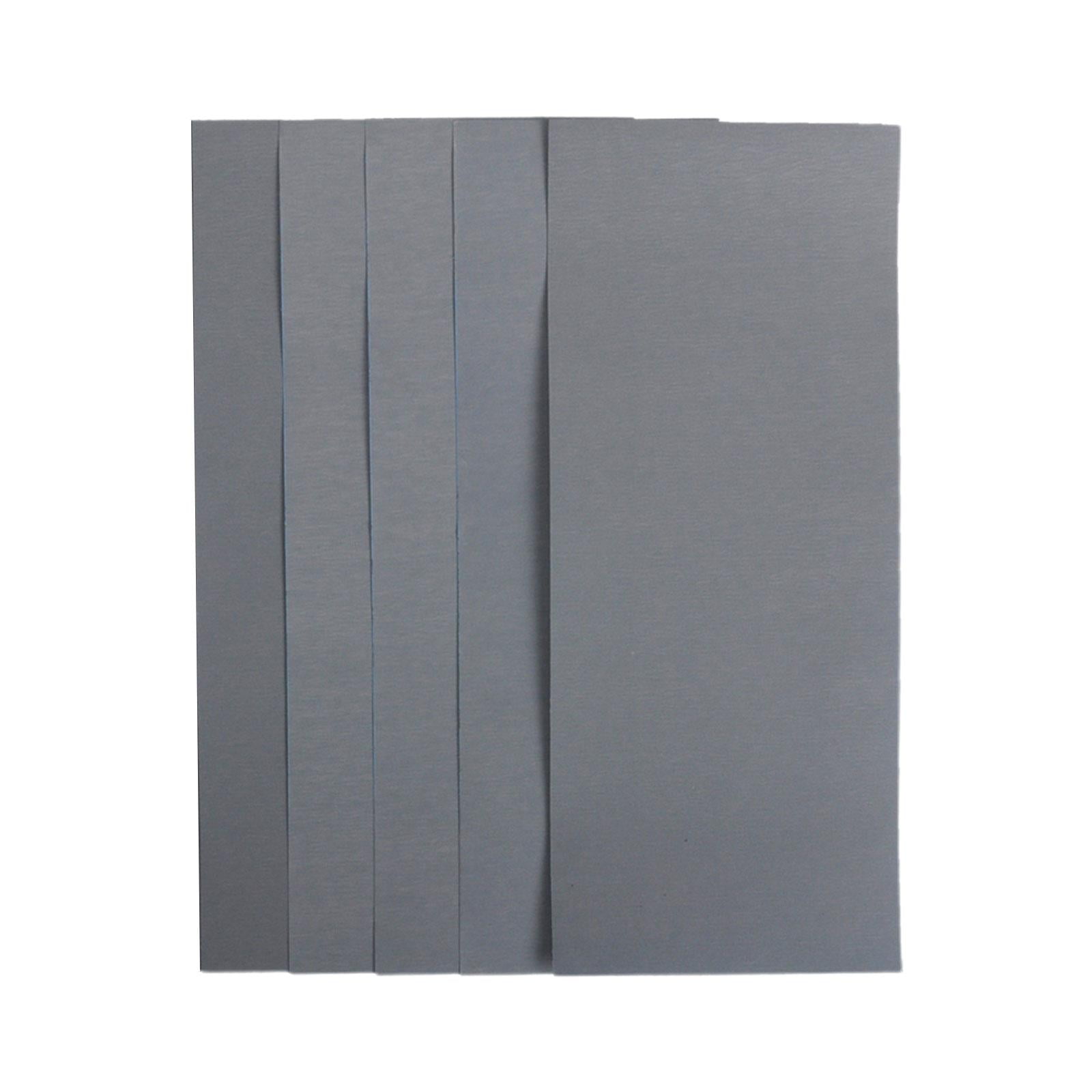 5x 2000 2500 3000 5000 7000 Mix Wet and Dry Grit Sandpaper Sheets Ass ...