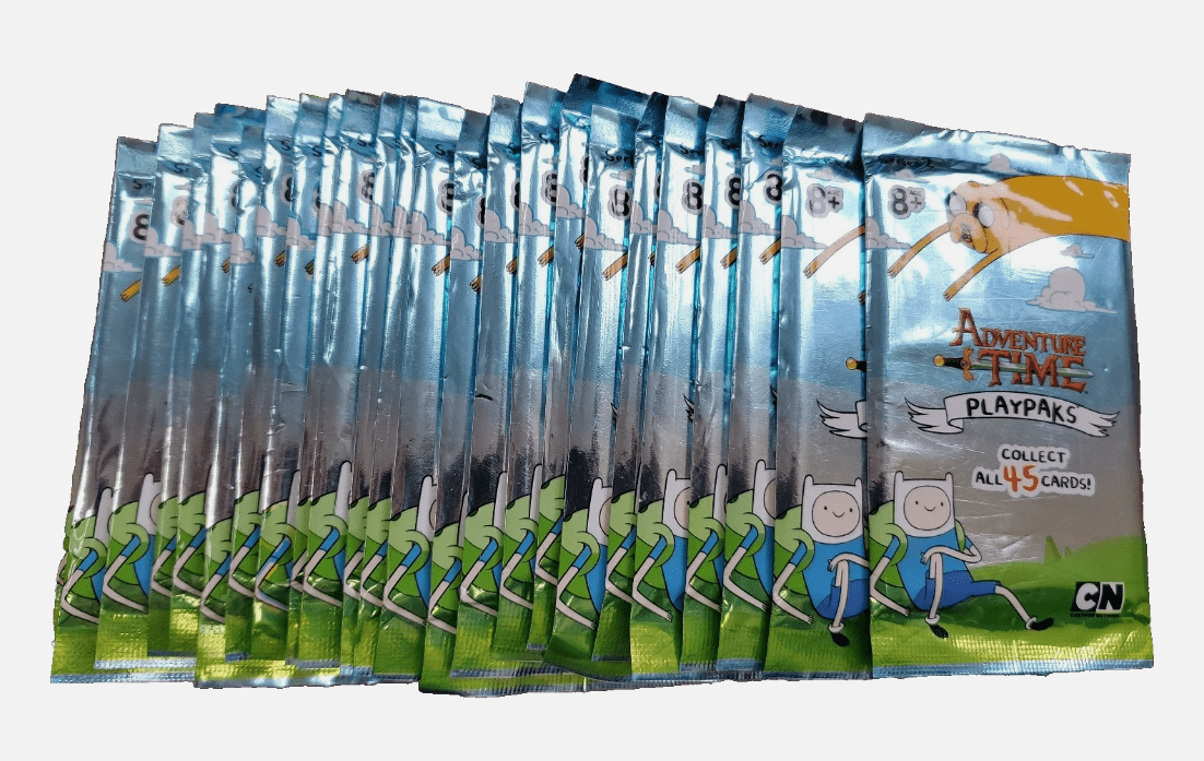 5x Adventure Time Playpaks Series 2 Factory Sealed Booster Packs Card ...