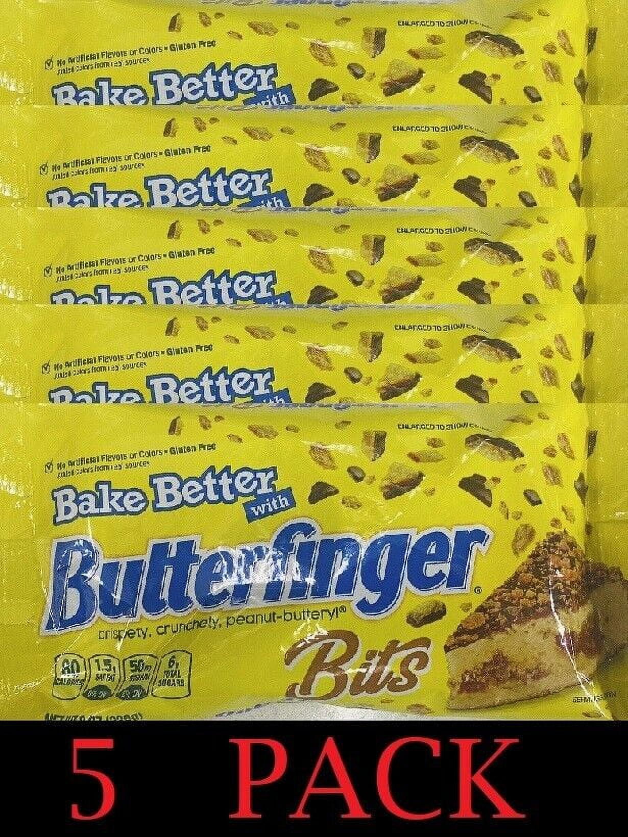 5x BUTTERFINGER BITS Premium Baking Chips 8 oz Bag - BAKE BETTER - 5 ...
