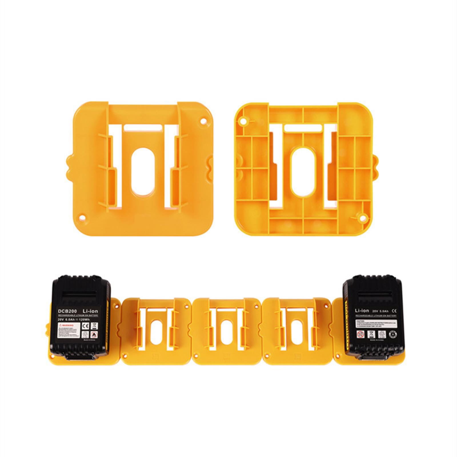 5x Color-Coded Battery Holder - Space-Saving Design, Eye-Pleasing ...