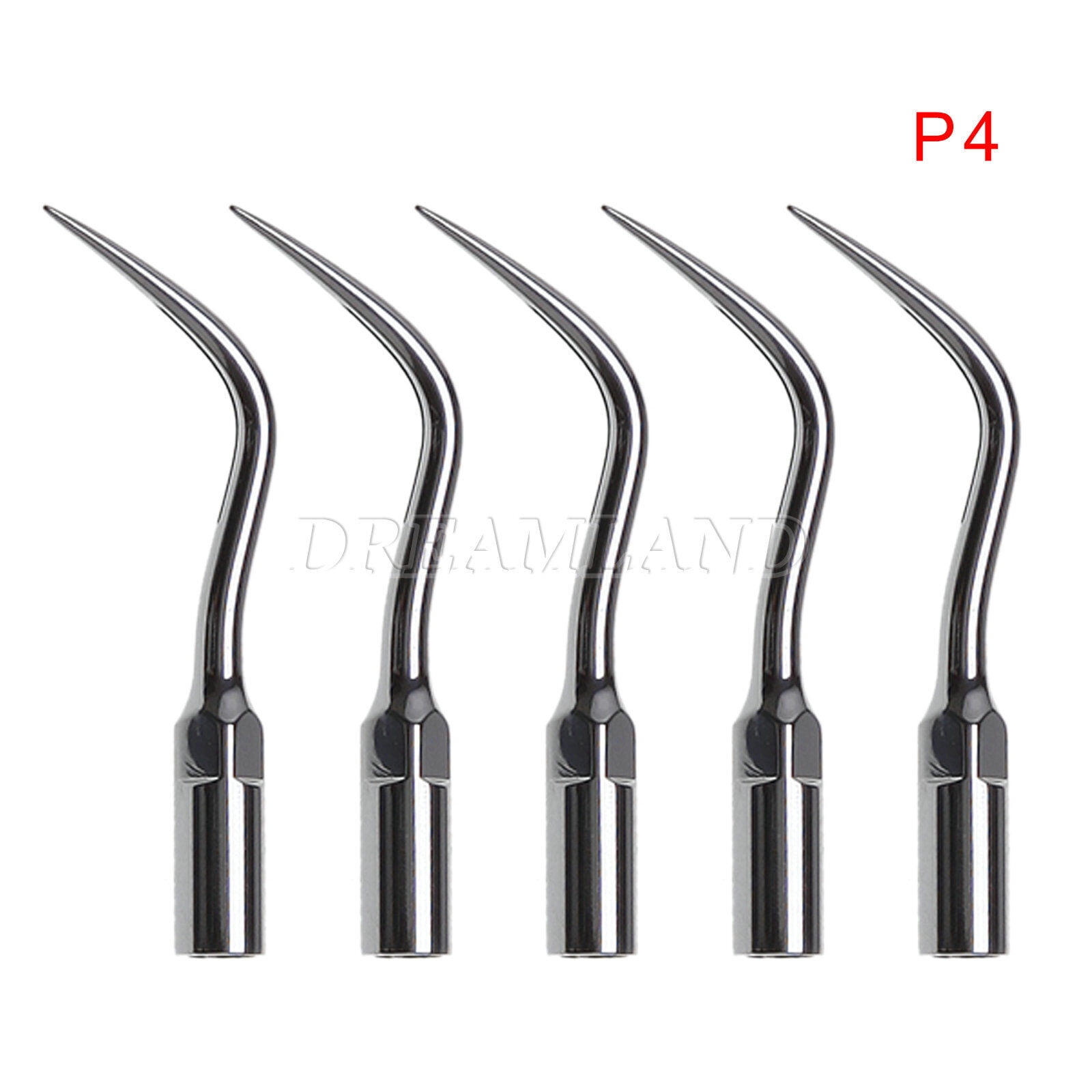 5x Dental Ultrasonic Piezo Scaler Perio Tip P4 For EMS Handpiece SKYSEA ...