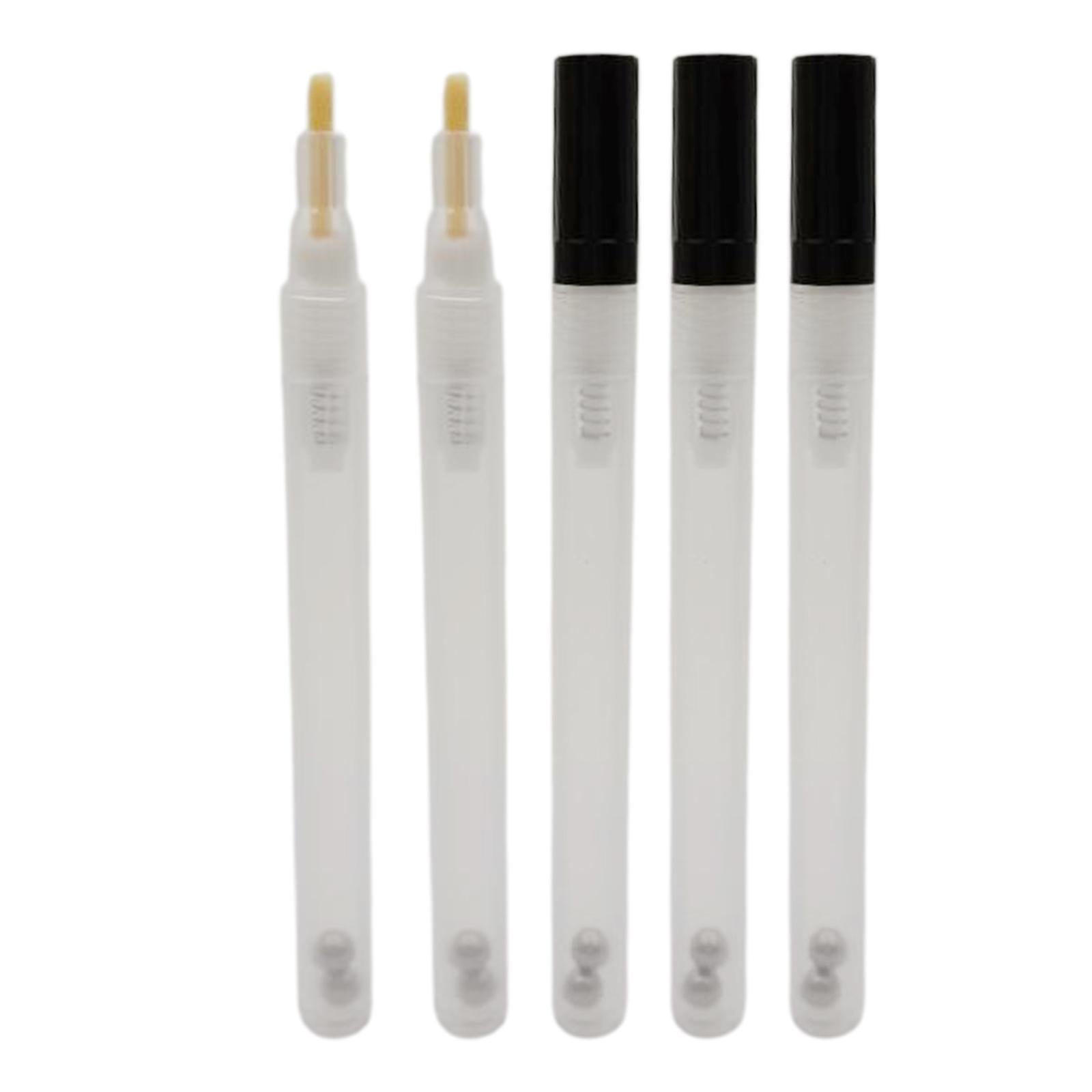 5x Empty Refillable Pen Blank Touch up Whiteboard Pen 1mm Paint Fine ...