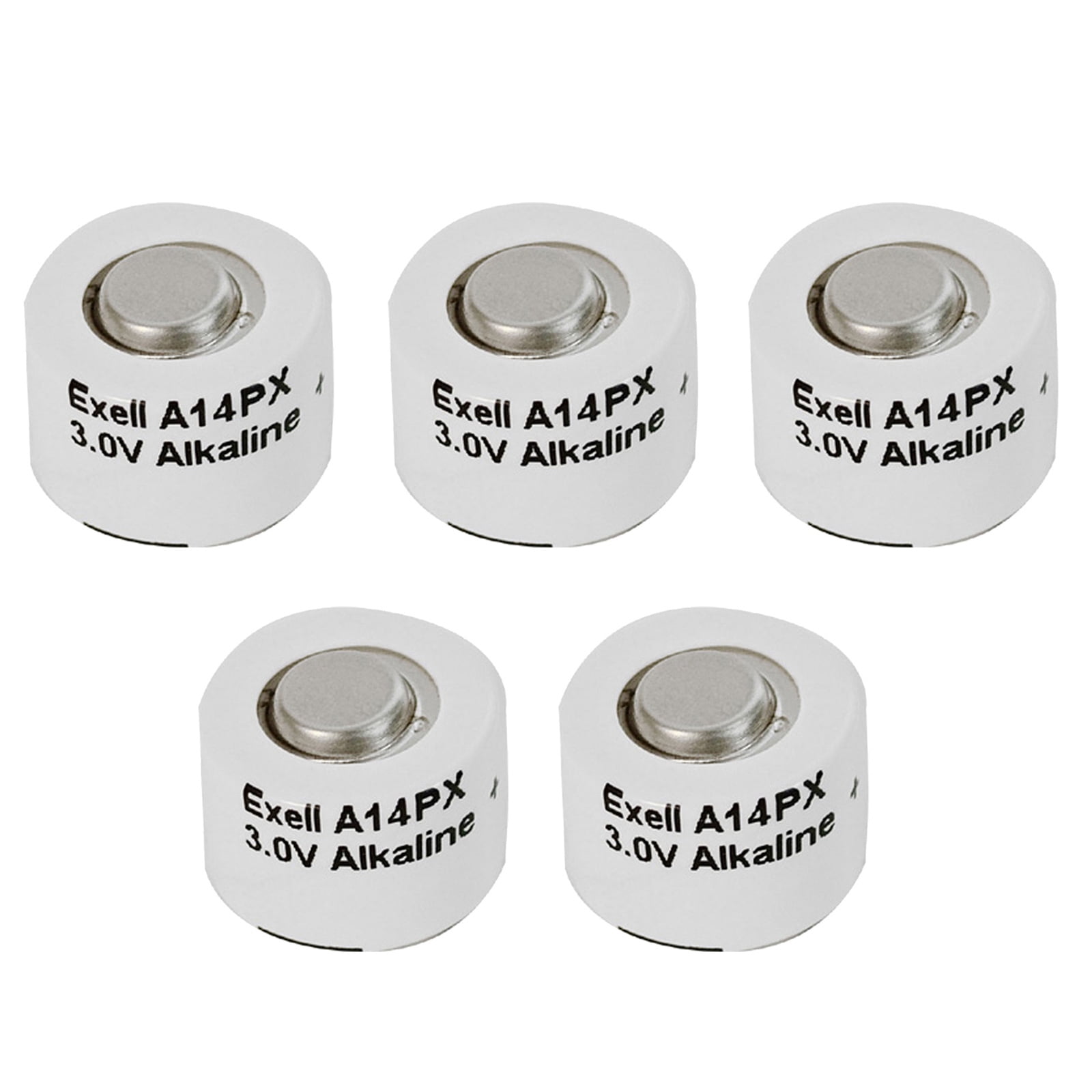 5x Exell A14PX V14PXA A14PX PX14A TR112 EPX14 3V Alkaline Battery ...