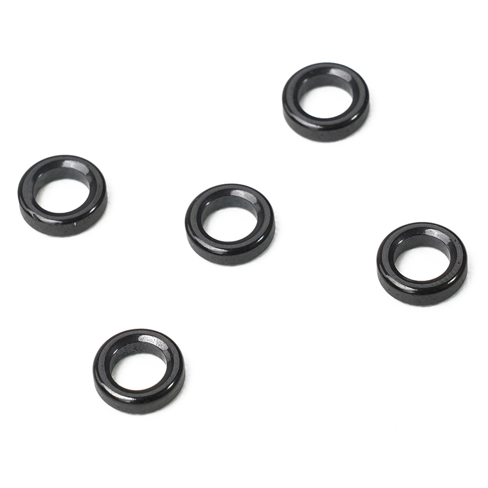 5x Fishing Rod Guide Ring Ceramic Wear Heat Conduction Repair Kit Part ...