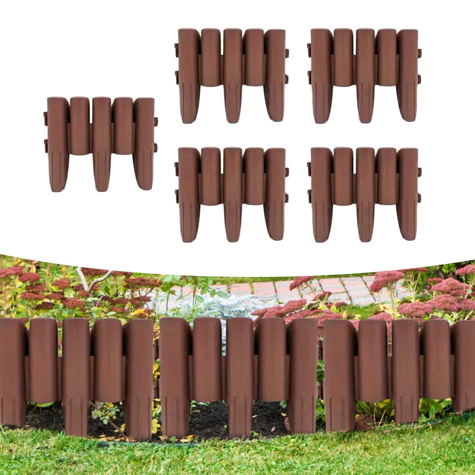 5x Garden Edging Border Fence Liner Barrier Fence Water Resistant ...