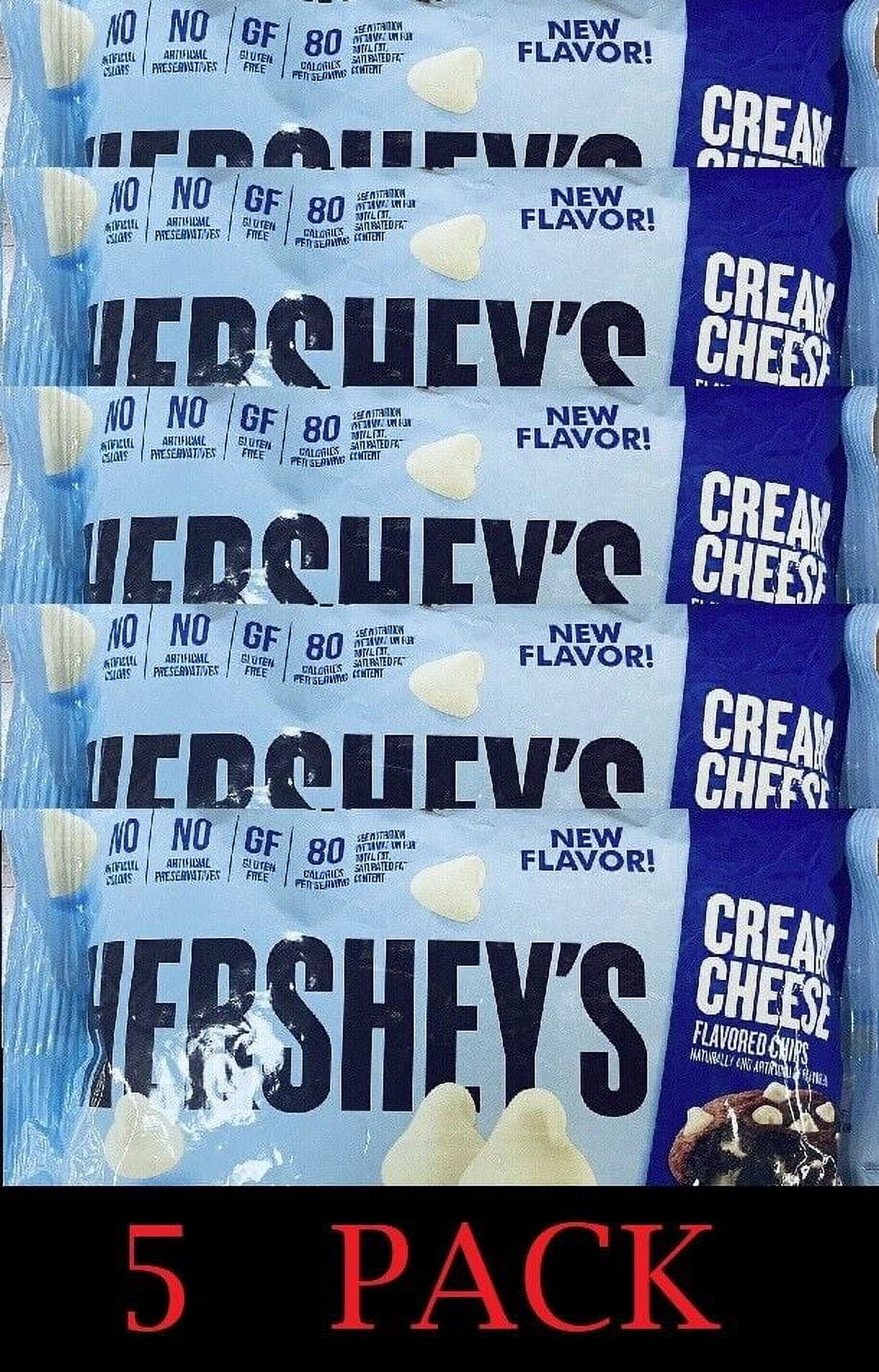 5x Hershey's CREAM CHEESE Flavored Premium Baking Morsels Chips 8 oz ...