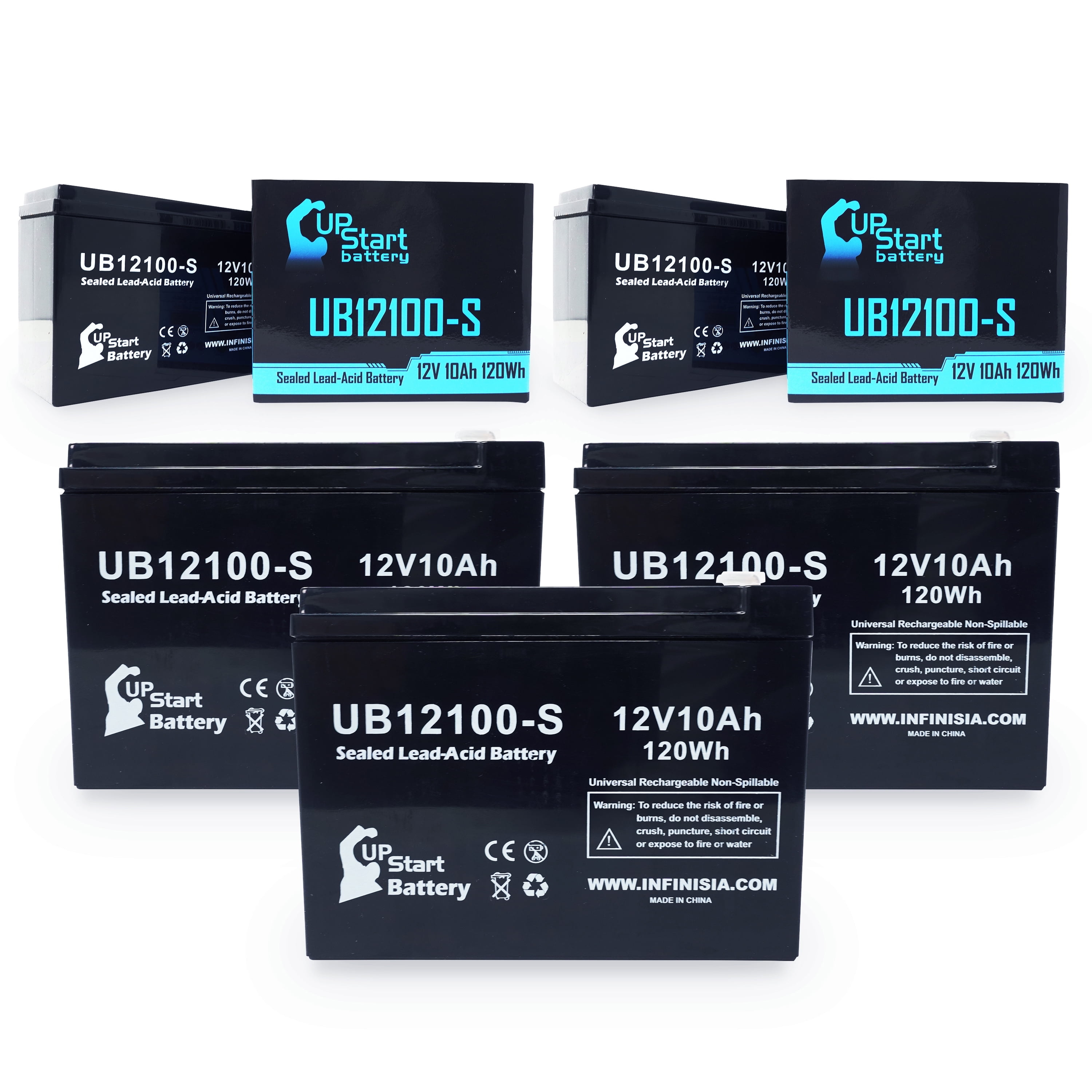 5x Pack - Compatible Razor MX350 Dirt Rocket(Version 1-8) Battery ...