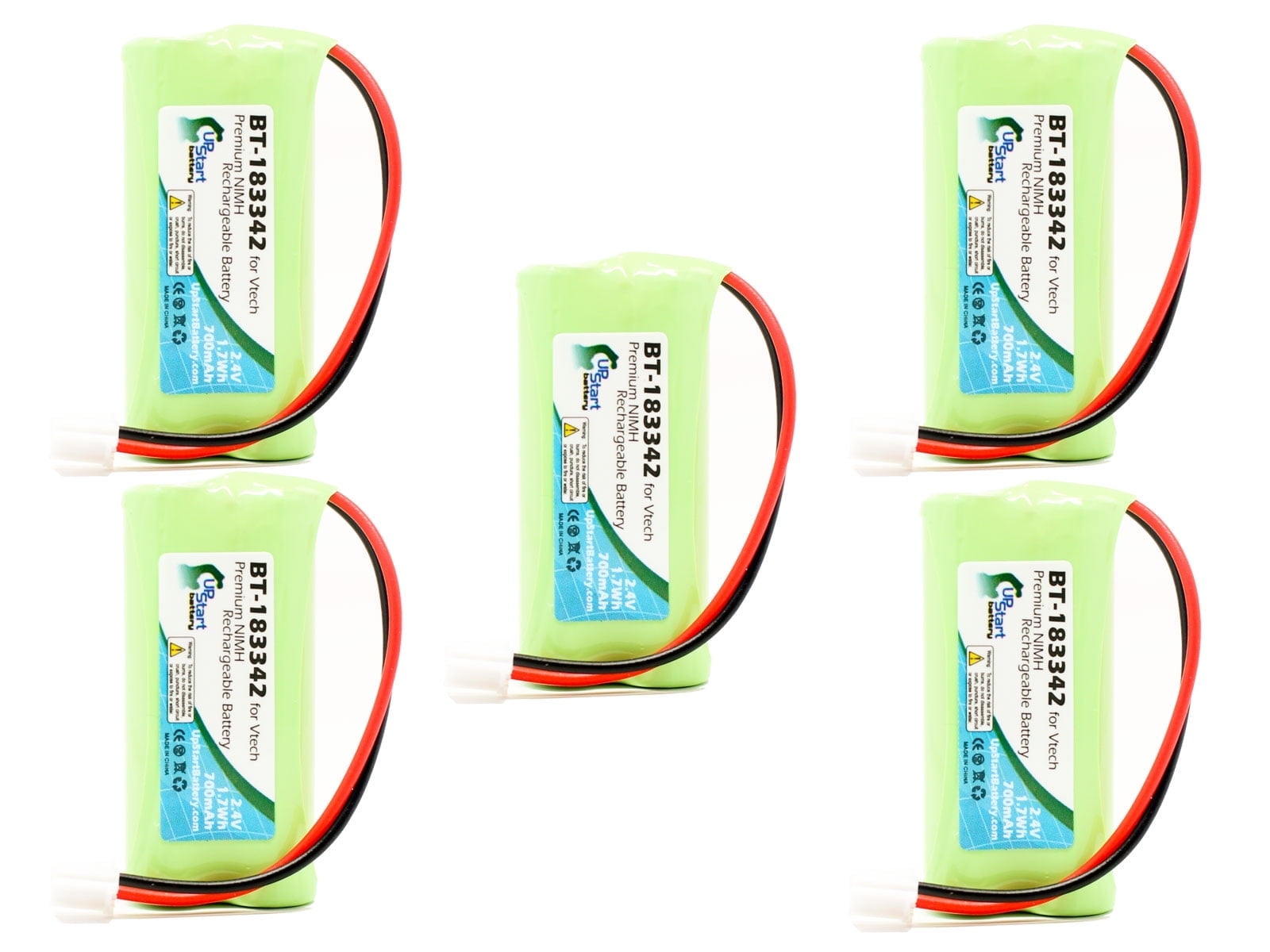 5x Pack - VTech CS6629-2 Battery - Replacement for VTech Cordless Phone ...
