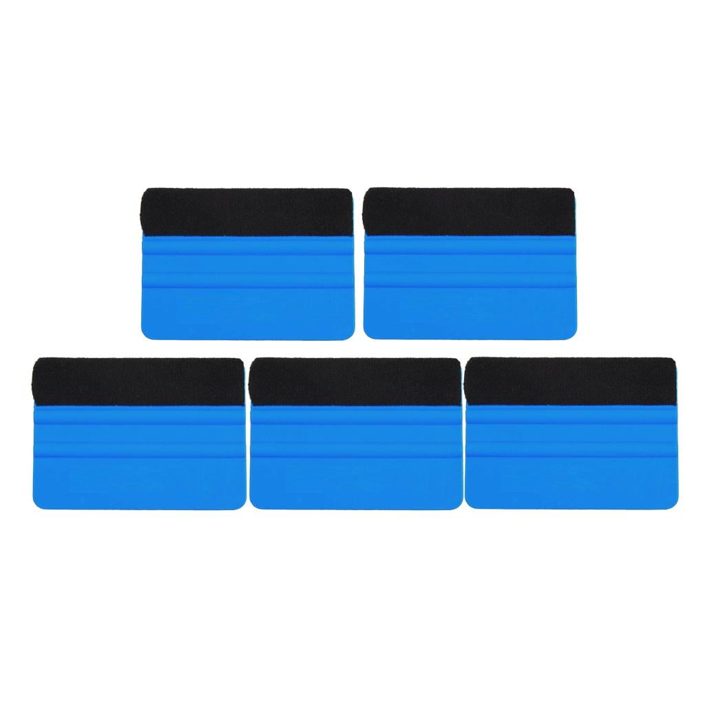 5x Wrapping Squeegee Felt Edge Stickers Scraper Applicator - Walmart.com