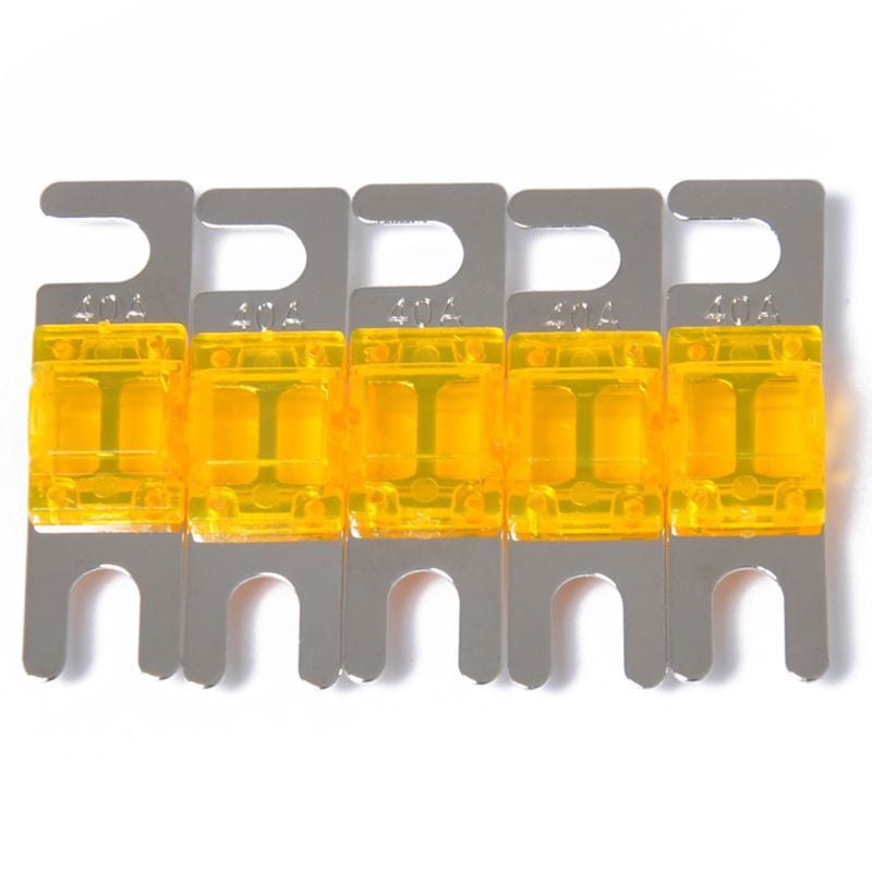 5x/set Mini ANL Fuse Electric AFS 30A 40A 60A 80A 100A 32V Fast Blow ...
