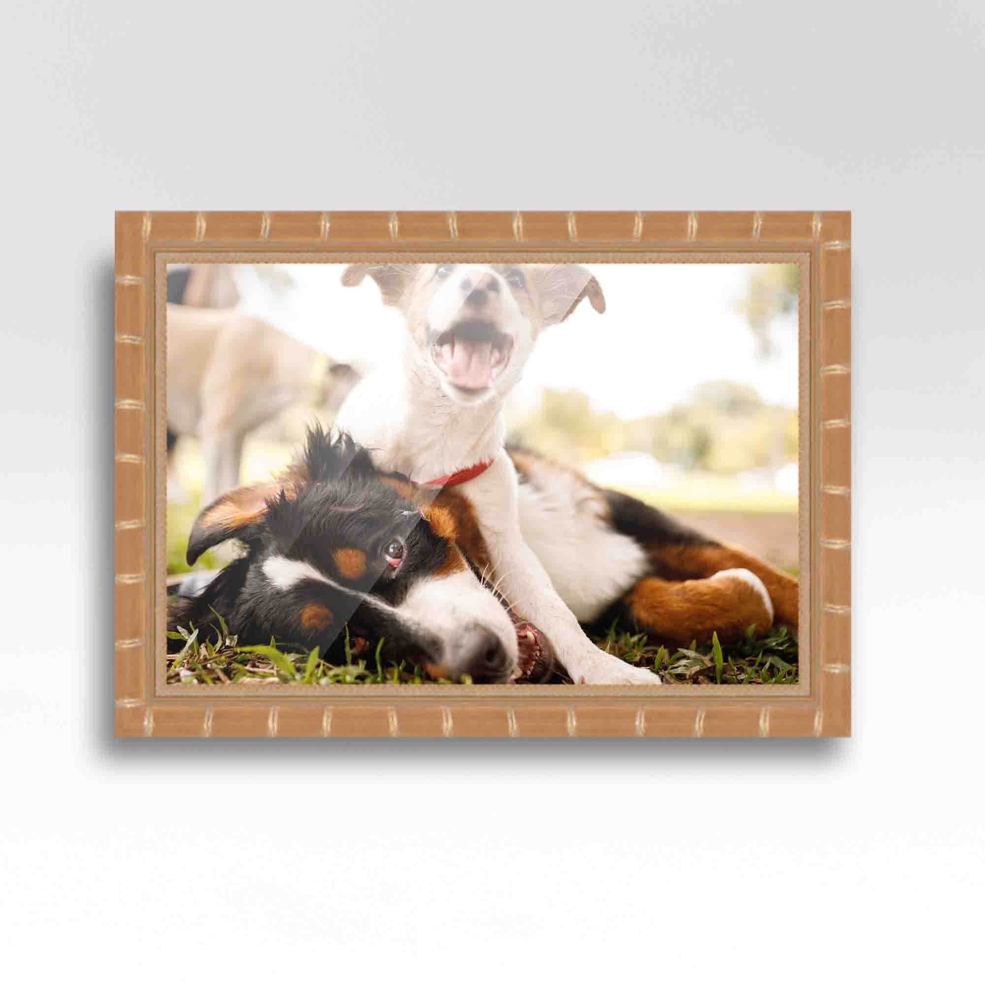 5x10 In Frame Gold Real Wood Picture Frame Width 1.5 inches | Interior ...