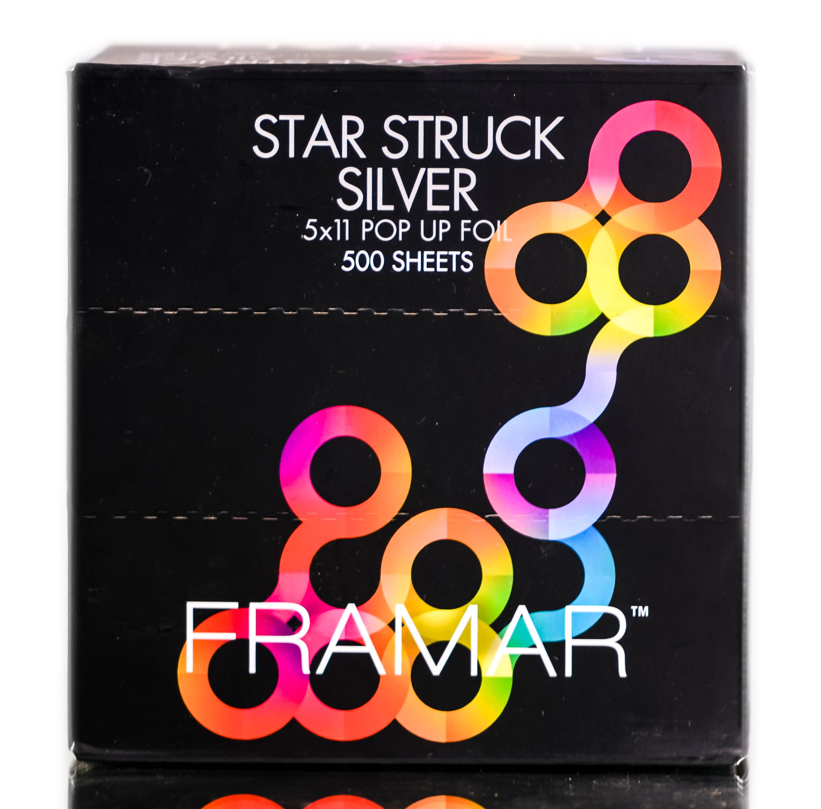 5x11 500 Sheets Framar Star Struck Silver 5x11 Pop Up Foil Hair