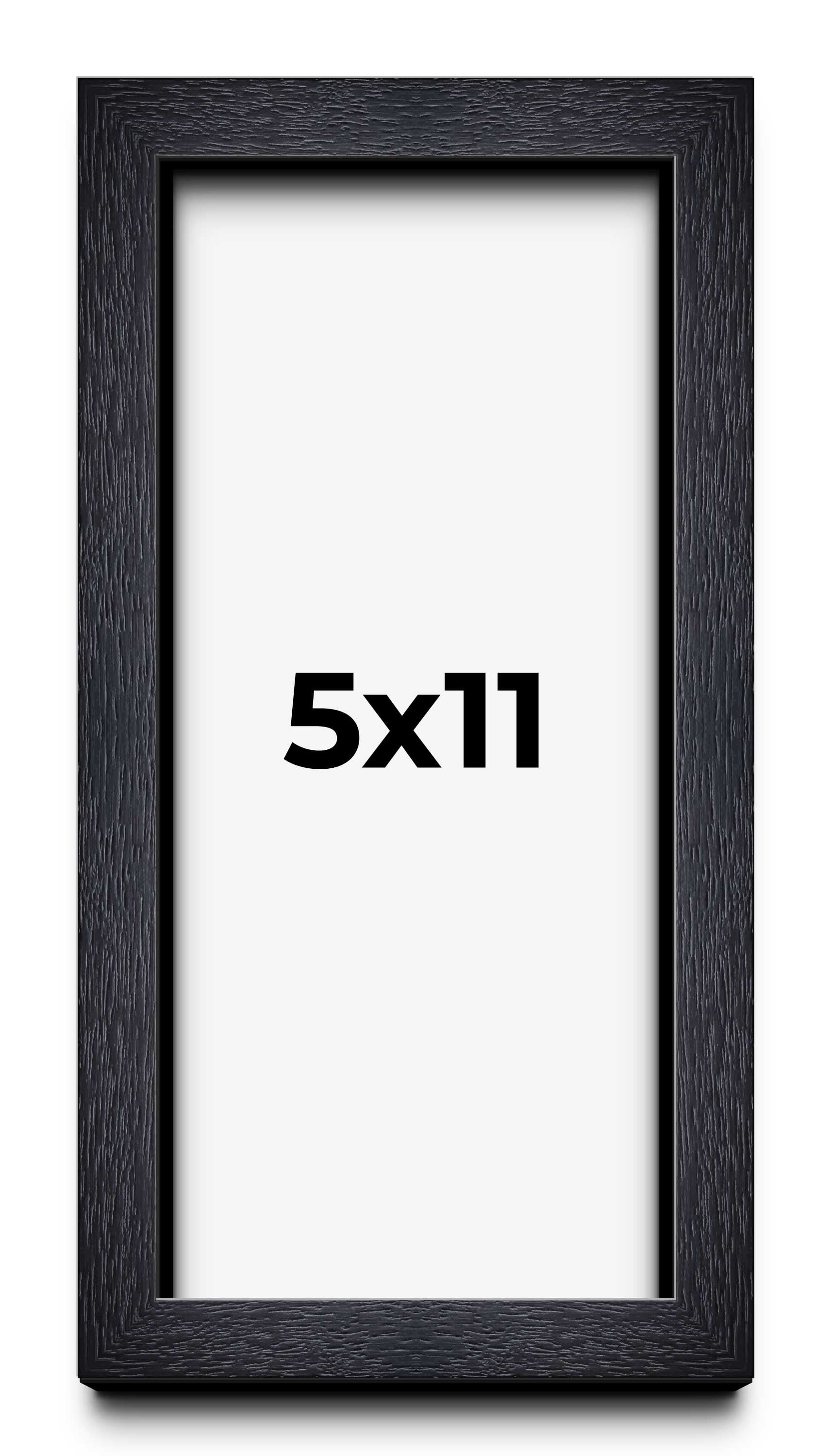 5x11 IN Shadow Box Frame Black | 1 Inches Deep Real Wood Farmhouse ...