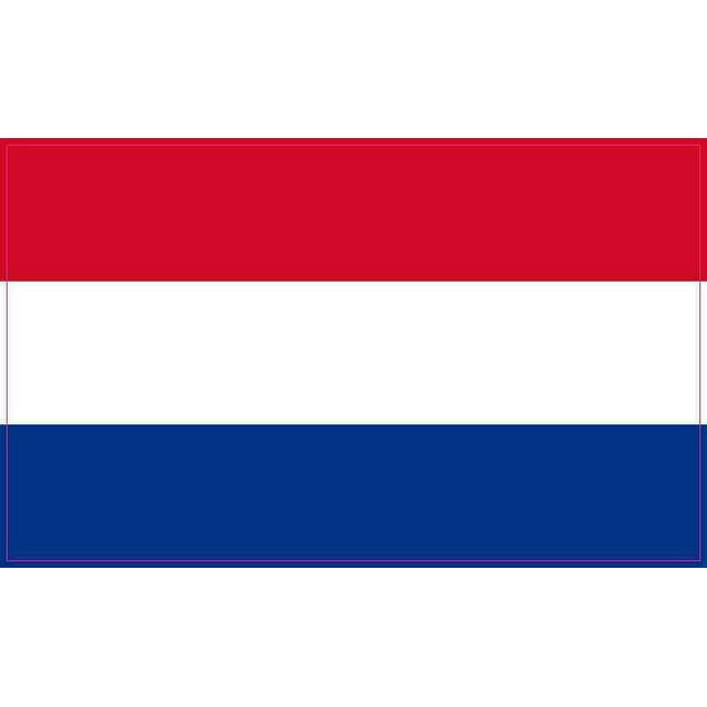 5x3 Dutch Flag Sticker Luggage Cup Decal Car Window Truck Bumper ...