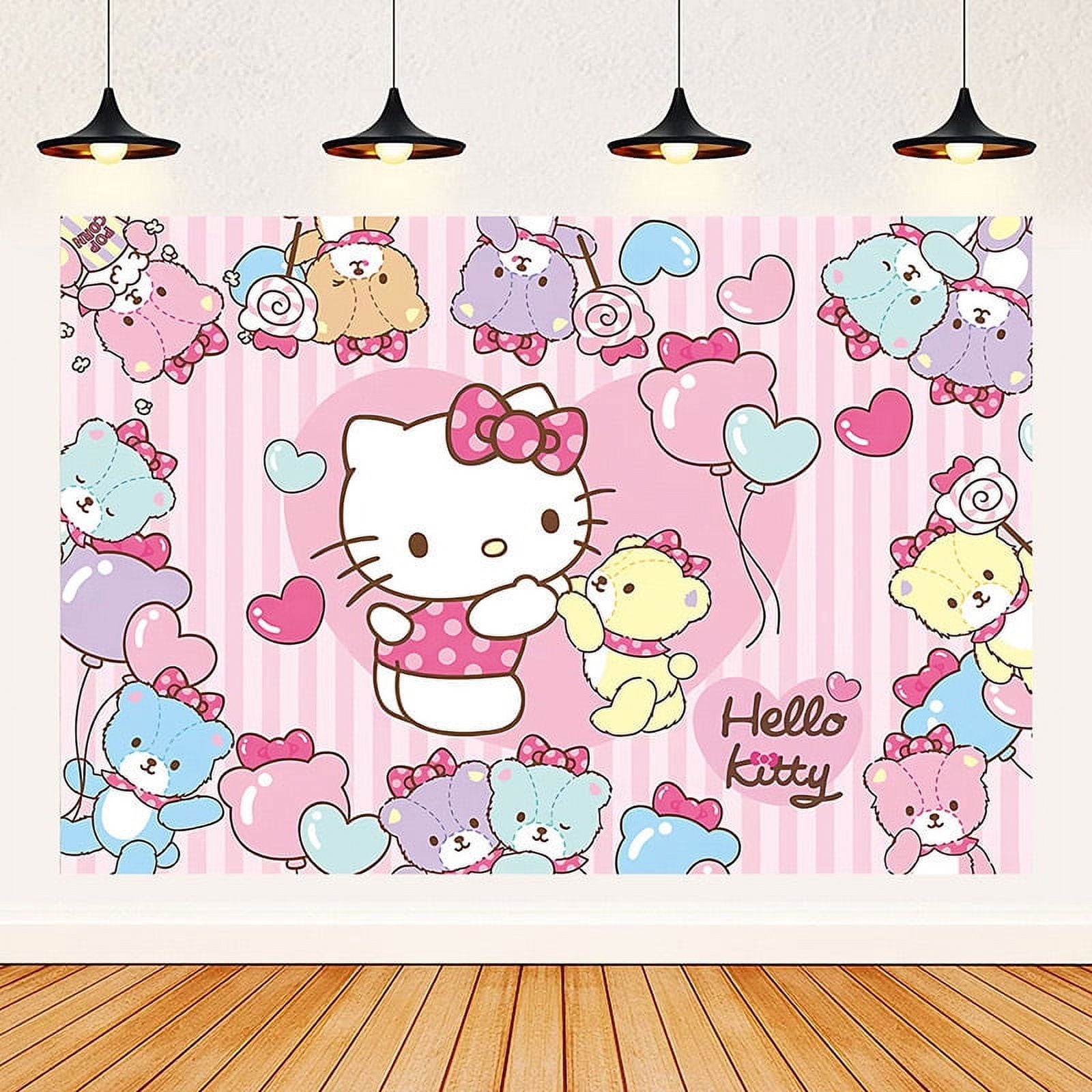 5x3 FT Cartoon Anime Birthday Party Supplies kuromii Backdrop ...