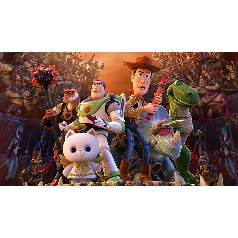 5x3FT Toy Story Photography Vinyl Photo Background for Kids Birthday ...