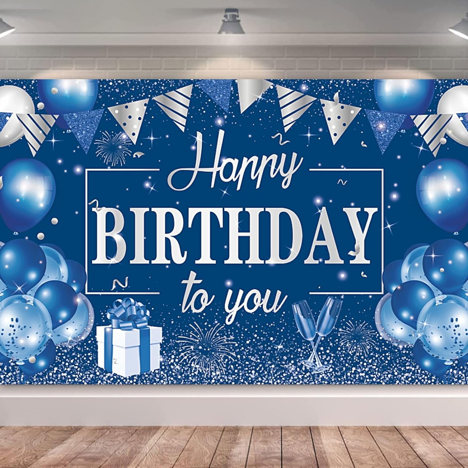 5x3ft Happy Birthday Banner Decorations for Women Girls, Happy Birthday ...