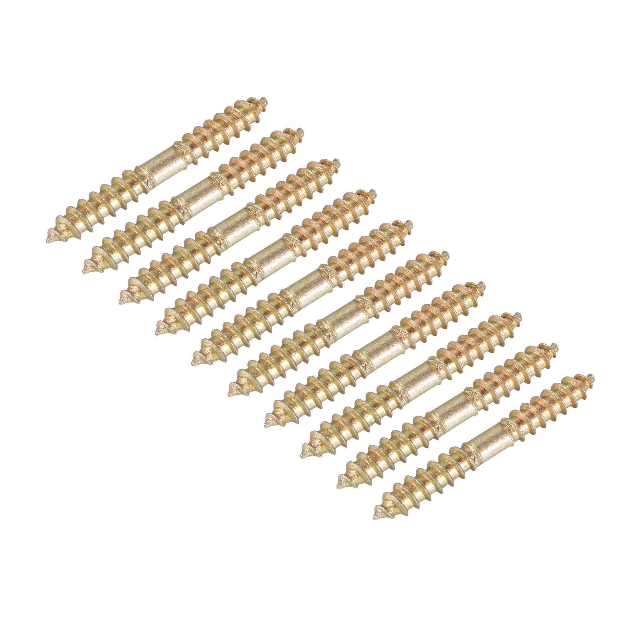 5x40mm Hanger Bolts, 12 Pack Double Ended Thread Wood to Wood Dowel ...