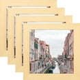 5x5 Grain Picture Frames Natural Solid Wood Environmental Paint Photo ...
