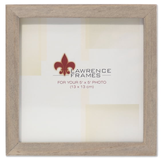 5x5 Gray Wood Picture Frame - Gallery Collection - Walmart.com