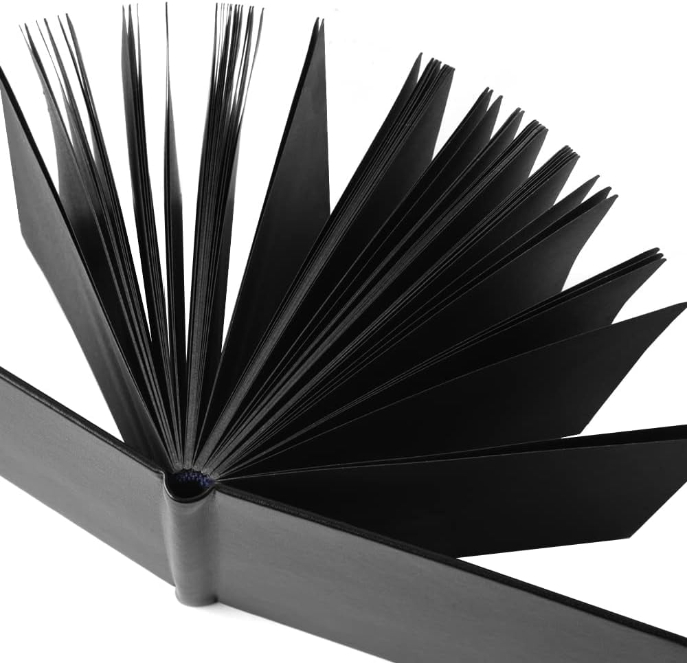 5x5 Inch Mini Sketchbook Black Paper 110gsm 82 Sheets 164 Pages Pocket ...