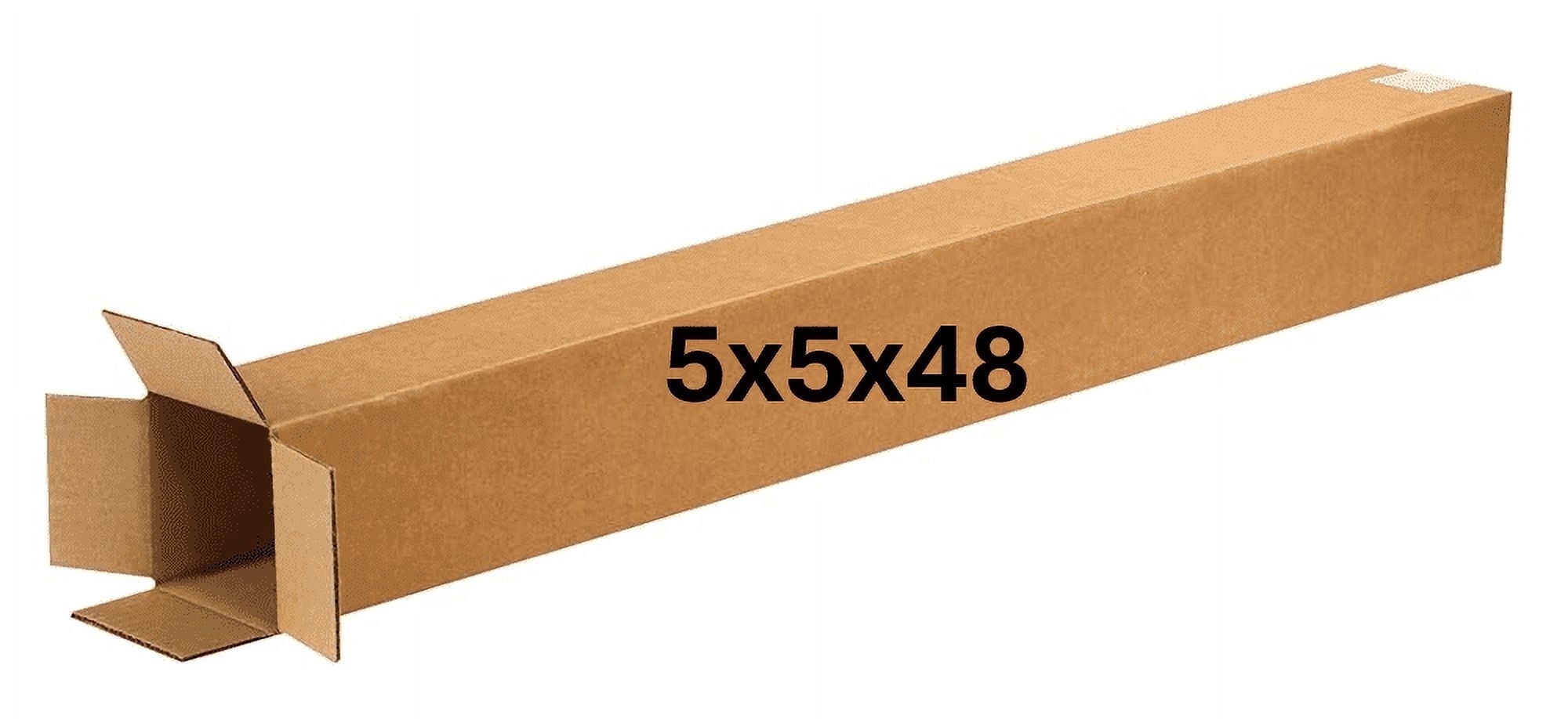 5x5x48 (200 lb strength) | SINGLE CARDBOARD BOX | TALL - Walmart.com