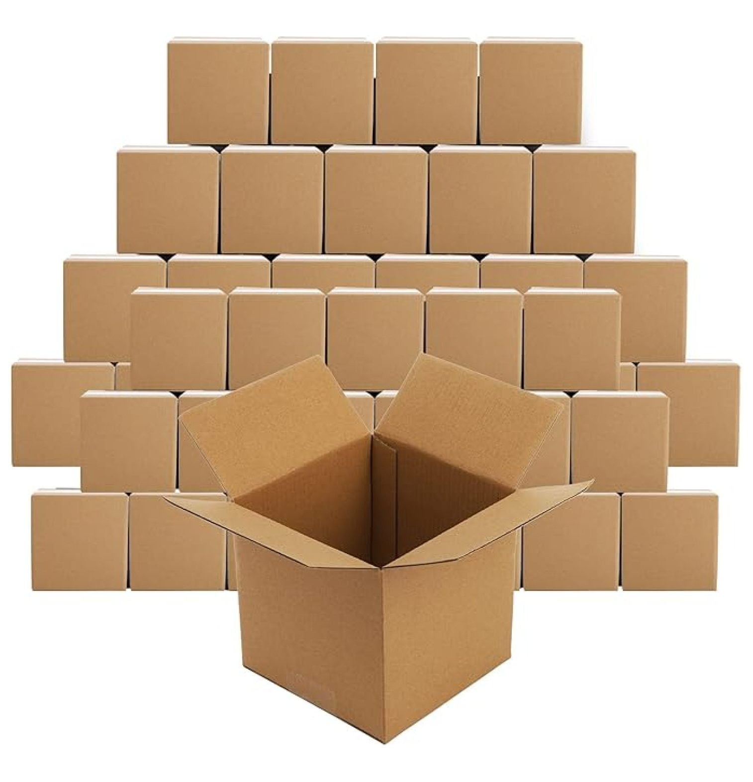 5x5x5 Inches Shipping Boxes, 30 Pack Corrugated Cardboard Box, Small ...