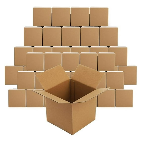 5x5x5 Inches Shipping Boxes, 30 Pack Corrugated Cardboard Box, Small ...
