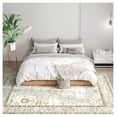 5x7 Area Rug Boho Washable Indoor Carpet for Living Room Bedroom Blue ...