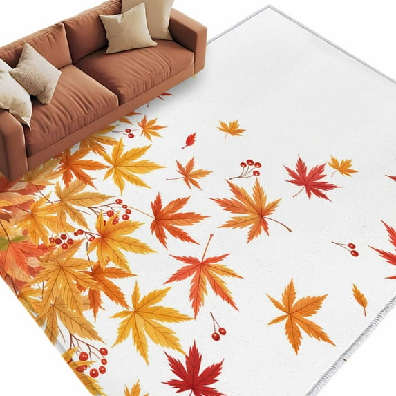 5x7 Area Rugs for Living Room, Fall Non Slip Area Rugs for Kitchen ...