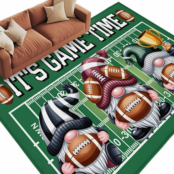 5x7 Area Rugs for Living Room, Fall Rugby Non Slip Area Rugs for ...