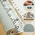 5x7 Area Rugs for Living Room Washable Moroccan Farmhouse Neutral ...